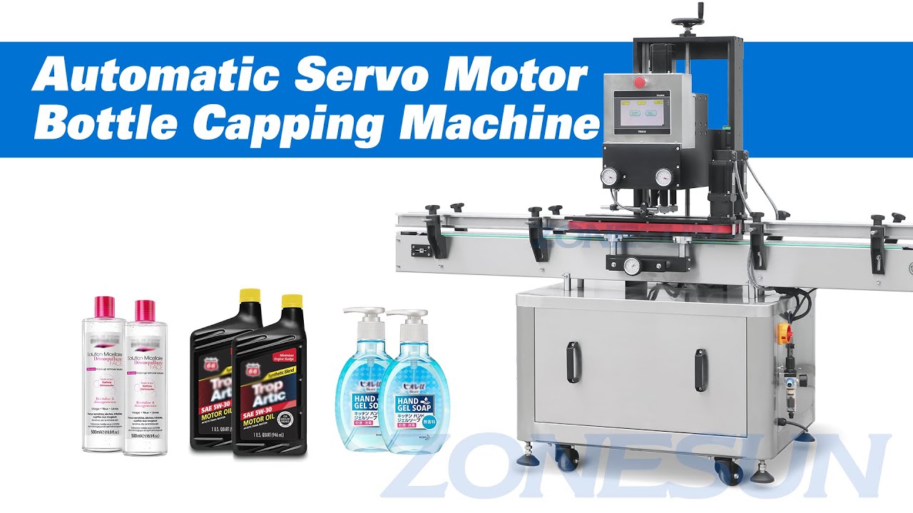 How To Use Automatic Capping Machine for Mist Spray Caps? - YouTube