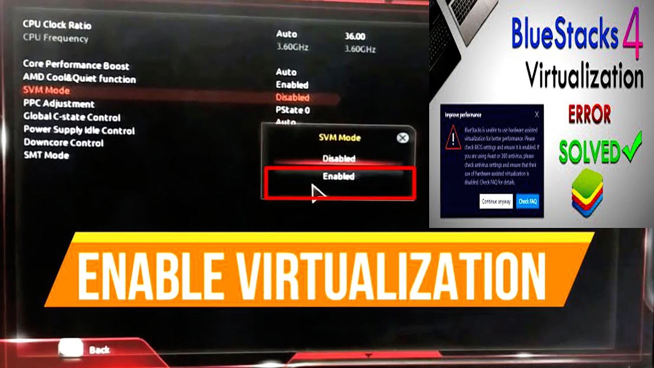Gigabyte B450M VT Prob . Enable Virtualization || Tc Unique Tech - YouTube