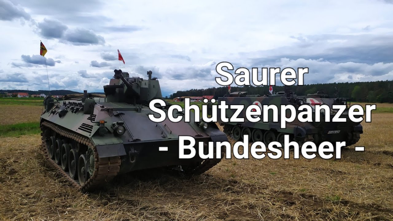Saurer Schützenpanzer, Österreichisches Bundesheer, Mitfahrt, Ride in ...