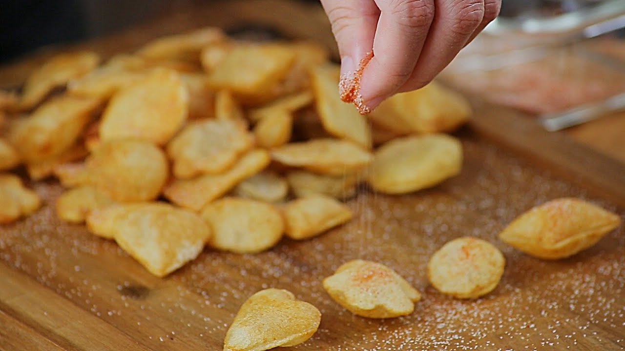 Crispy Potato Chip With Unique Shapes - YouTube