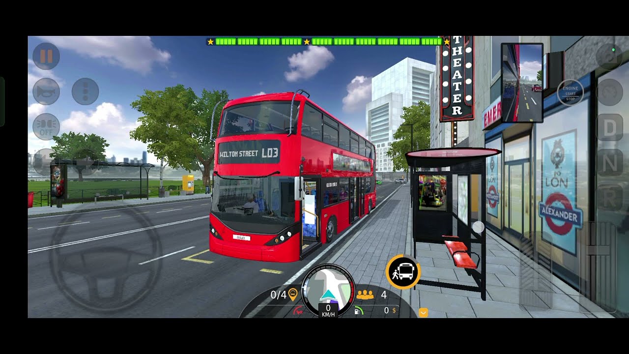 dutala bus London road bus simulator 2023 pure game play video high ...