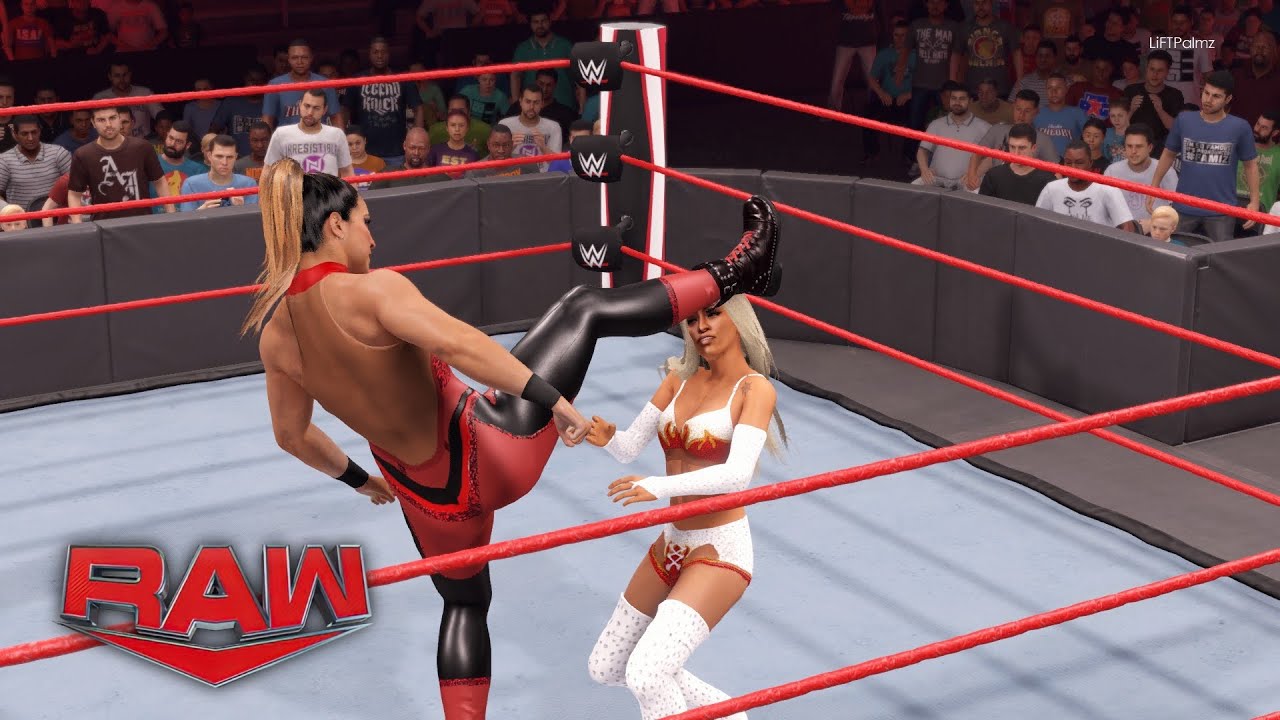 WWE 2K22 RAW Zelina Vega VS Raquel Rodriguez - Winner joins the Raw Survivor Series Team - YouTube