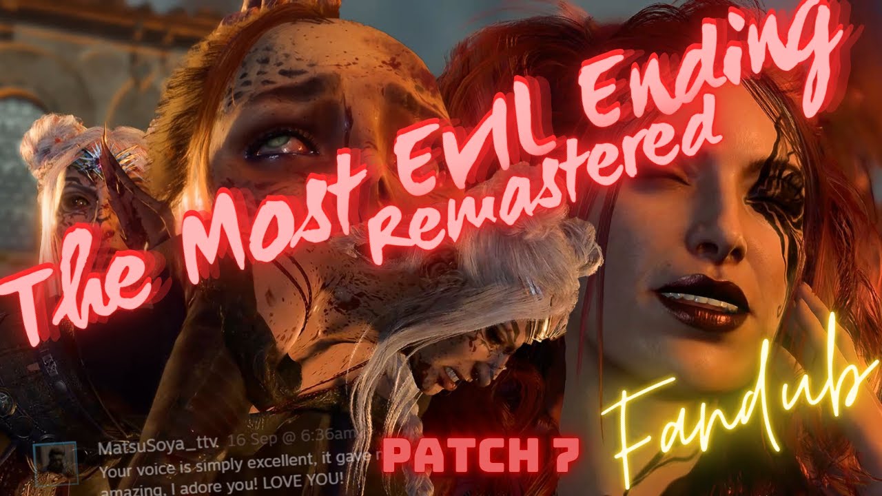 Dark Urge MOST EVIL ENDING Remastered: Eternal Recursion | Patch 7 ...