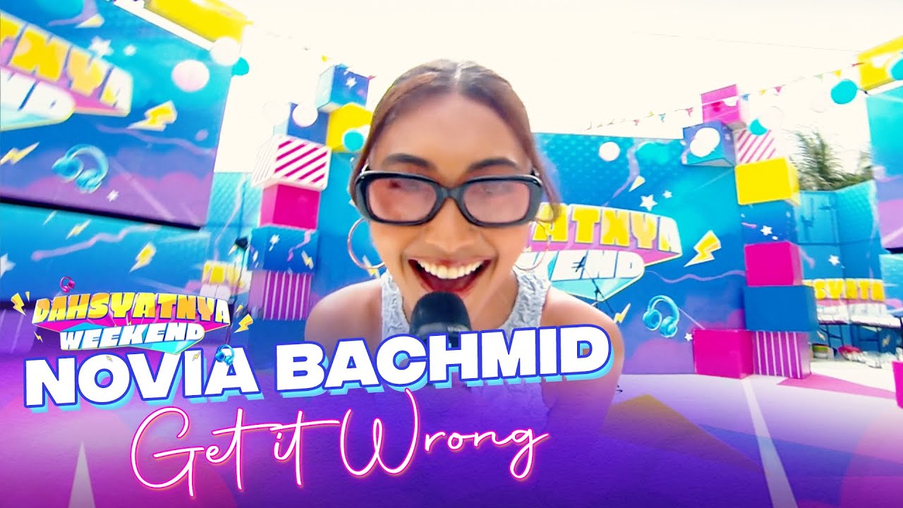 Novia Bachmid - Get It Wrong | DAHSYATNYA WEEKEND - YouTube