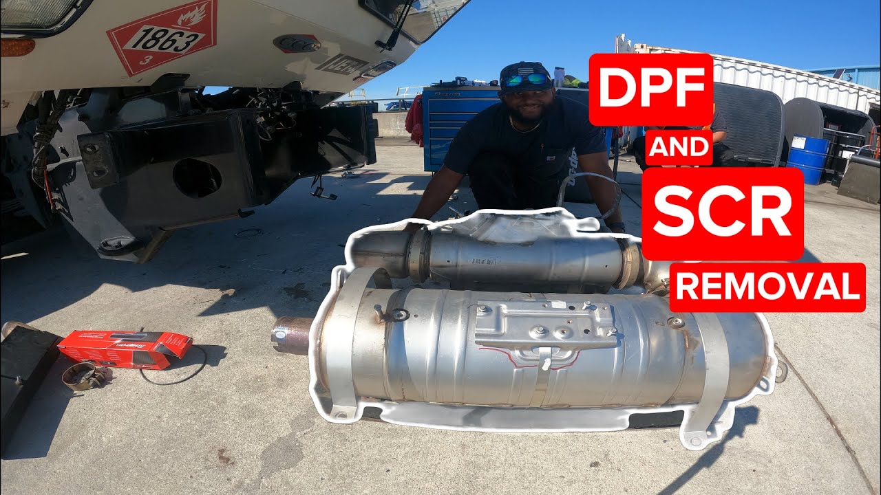 Diesel Truck SRC and DPF Removal - YouTube