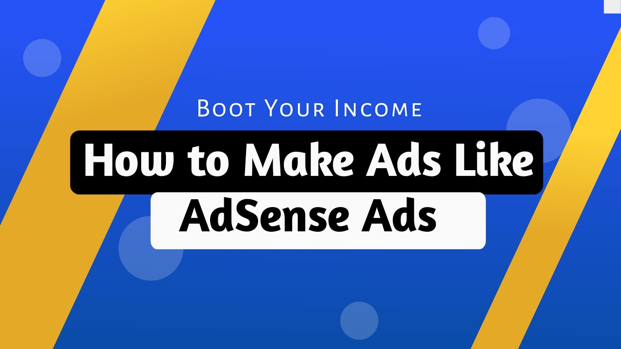 Customized AdSense Ad Code for Third-Party Ad Network Direct Links ...