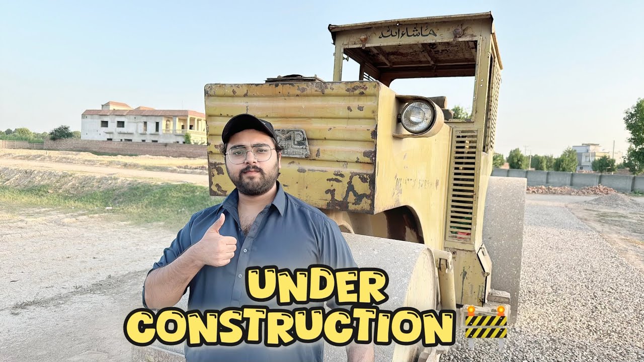 Society kay new block ki construction start ho gayi 🏗️ - YouTube