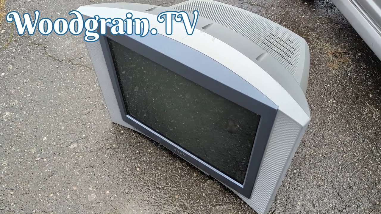 The Ultimate Trinitron! Rescuing a Sony KV-27FV310 - YouTube