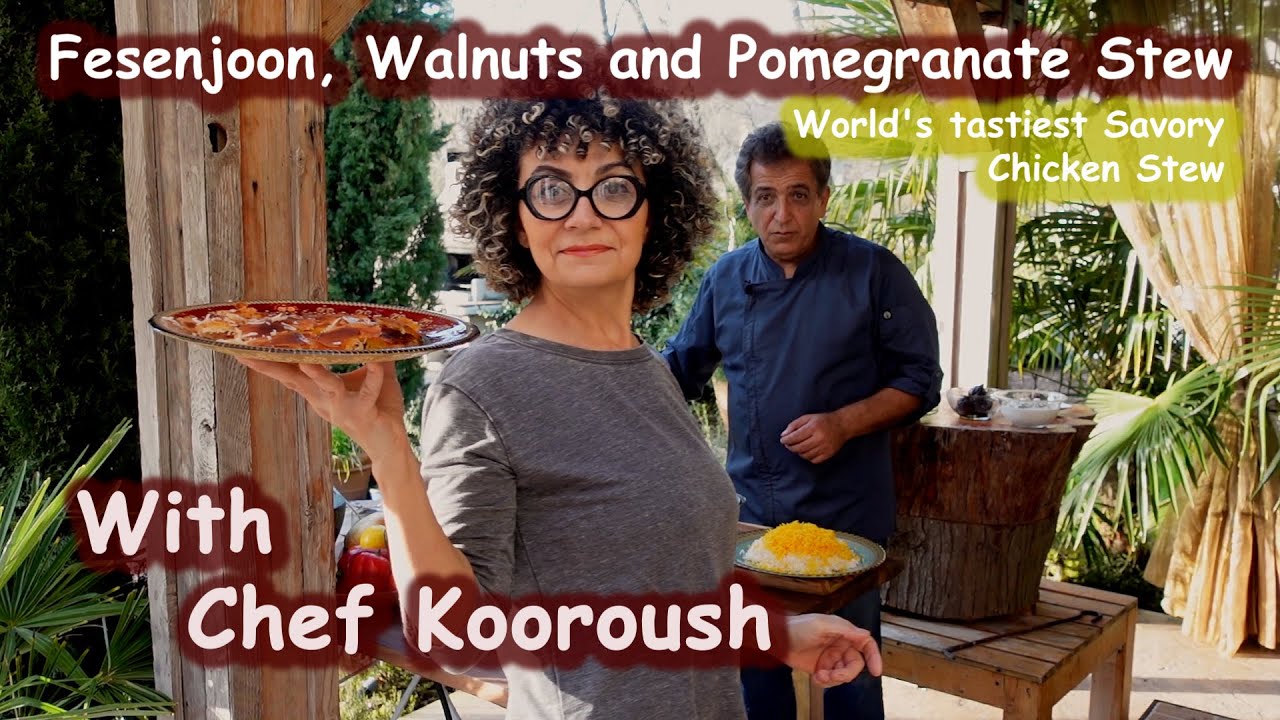 How to Make Fesenjoon I Fesenjan I Walnuts and Pomegranate Stew - YouTube