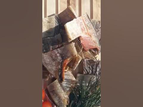 Вяленая камбала ерш - YouTube