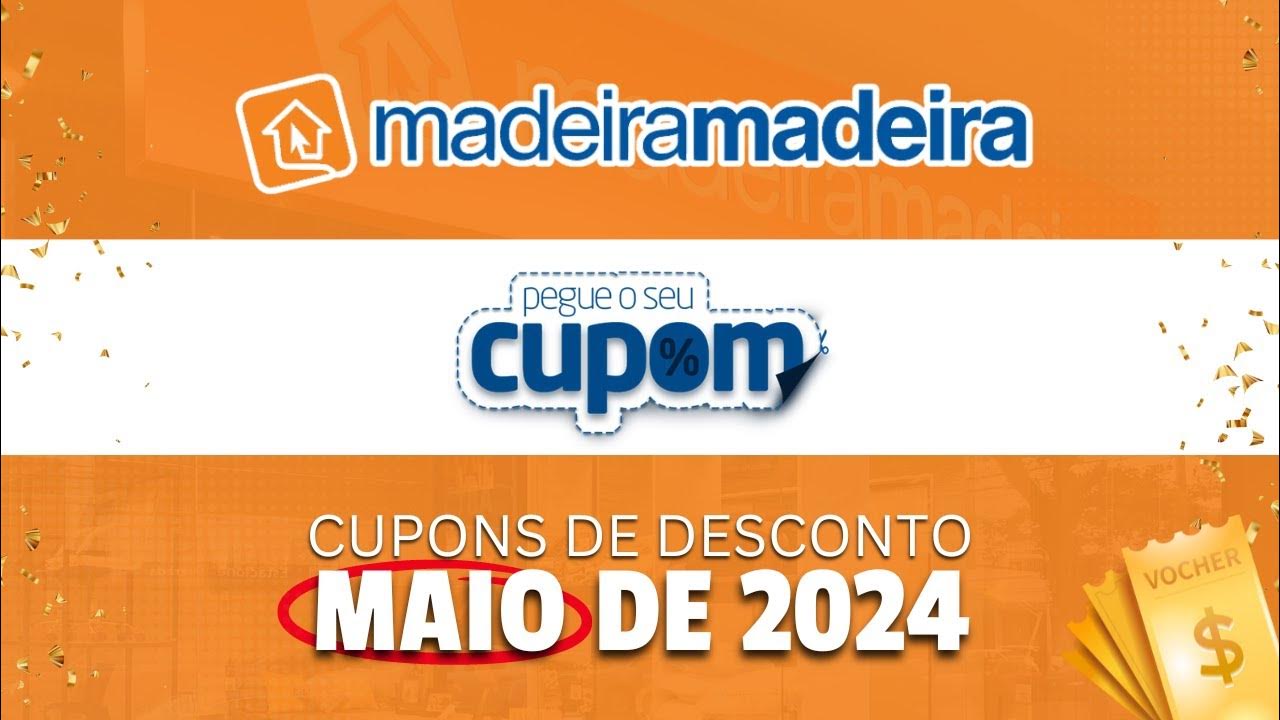 CUPOM DE DESCONTO MADEIRA MADEIRA MAIO 2024 | Ofertas E Descontos Madeira Madeira 2024 - YouTube