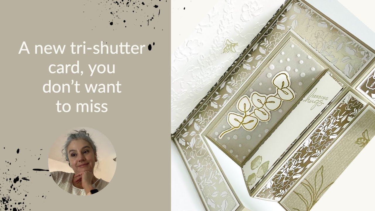 Beautiful tri-shutter card variation. - YouTube