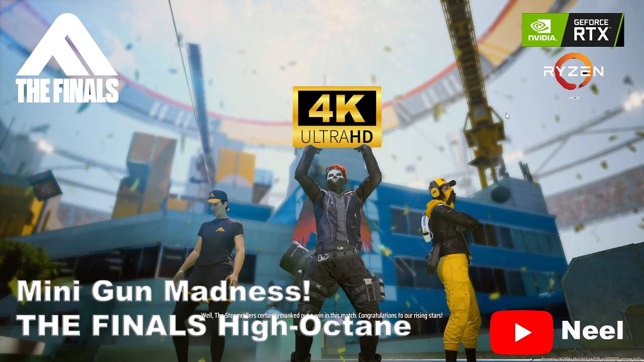 Mini Gun Madness! THE FINALS High-Octane Gameplay 🔥💀 - YouTube