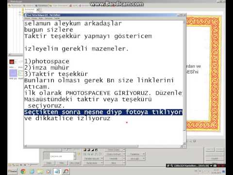 Taktir Teşekkür Yapma Hilesi