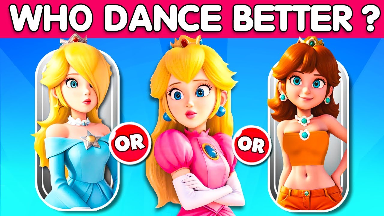 Guess the Character by the Song from their Movie | Super Mario Bros ...