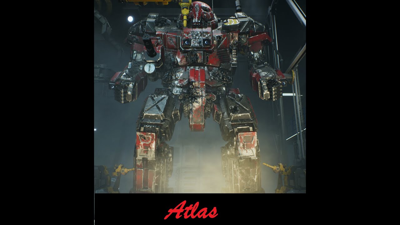 Atlas K (AMS) Demolition - Mechwarriors 5 Mercenaries - YouTube