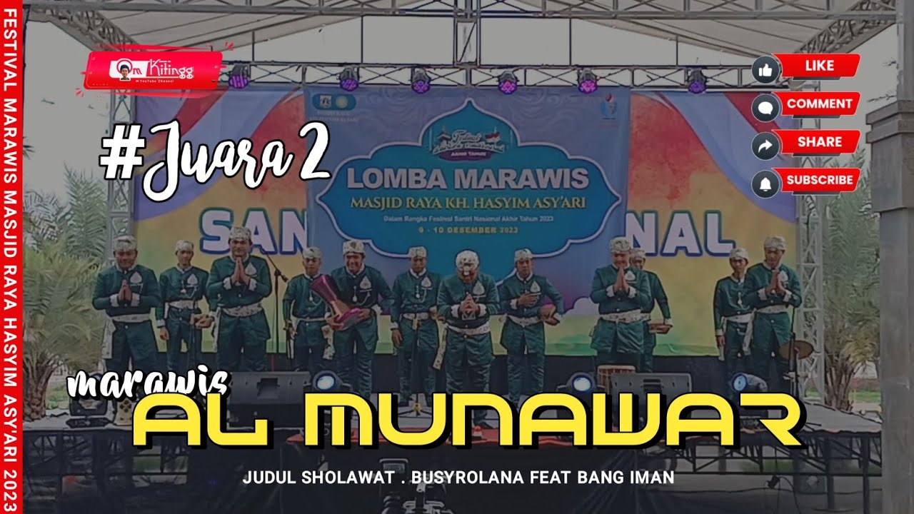 MARAWIS AL MUNAWAR FT BANG IMAN || FESTIVAL MARAWIS MASJID RAYA HASYIM ASY'ARI 2023 - YouTube