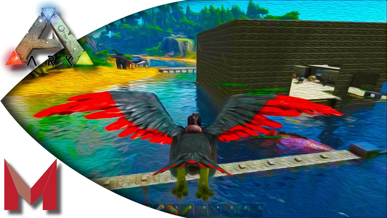 ARK: Survival Evolved - Base Building - The Roof! S3E61 Gameplay - YouTube