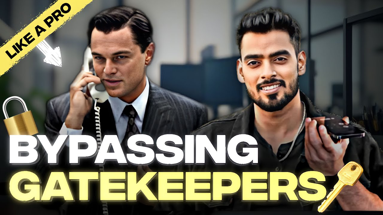 Get past any GATEKEEPER while COLD CALLING like a PRO - YouTube