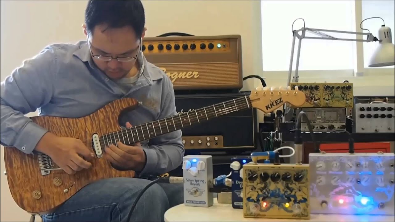 Neil Zaza "I'm Alright" cover by Hank Li (vintage Marshall lead sound ...