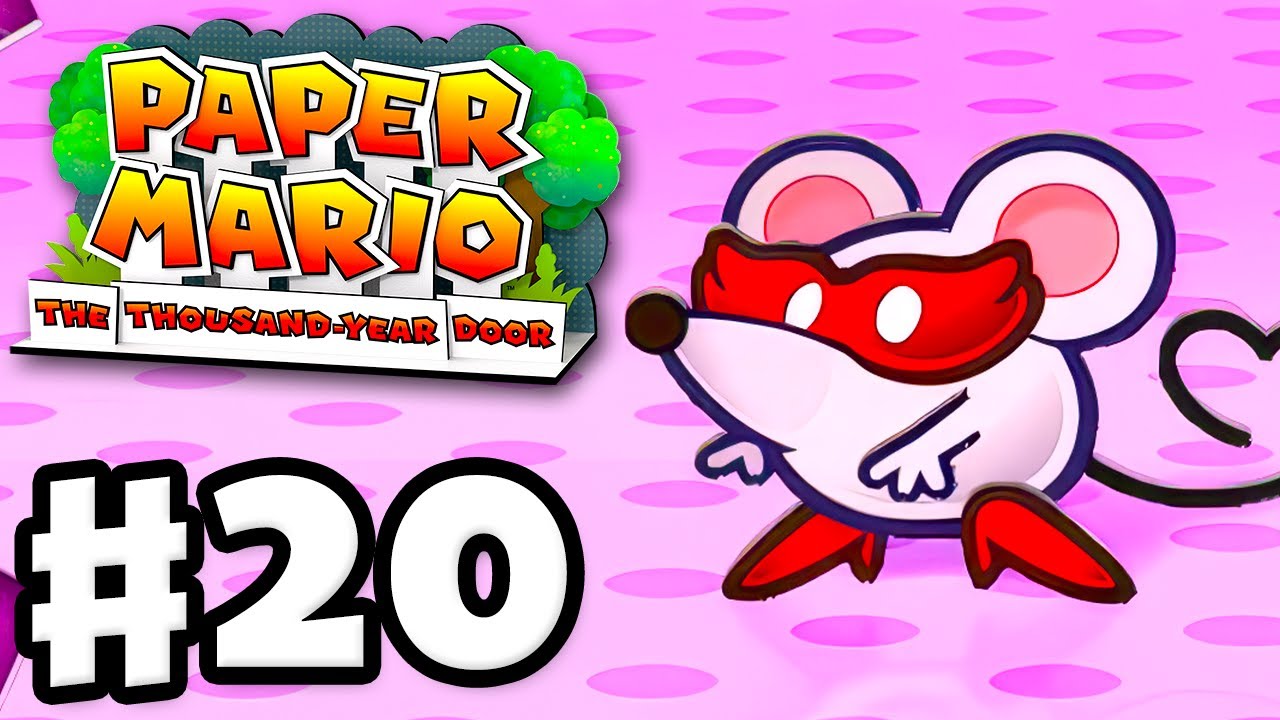 Ms. Mowz's Trouble! - Paper Mario: The Thousand-Year Door - Gameplay ...