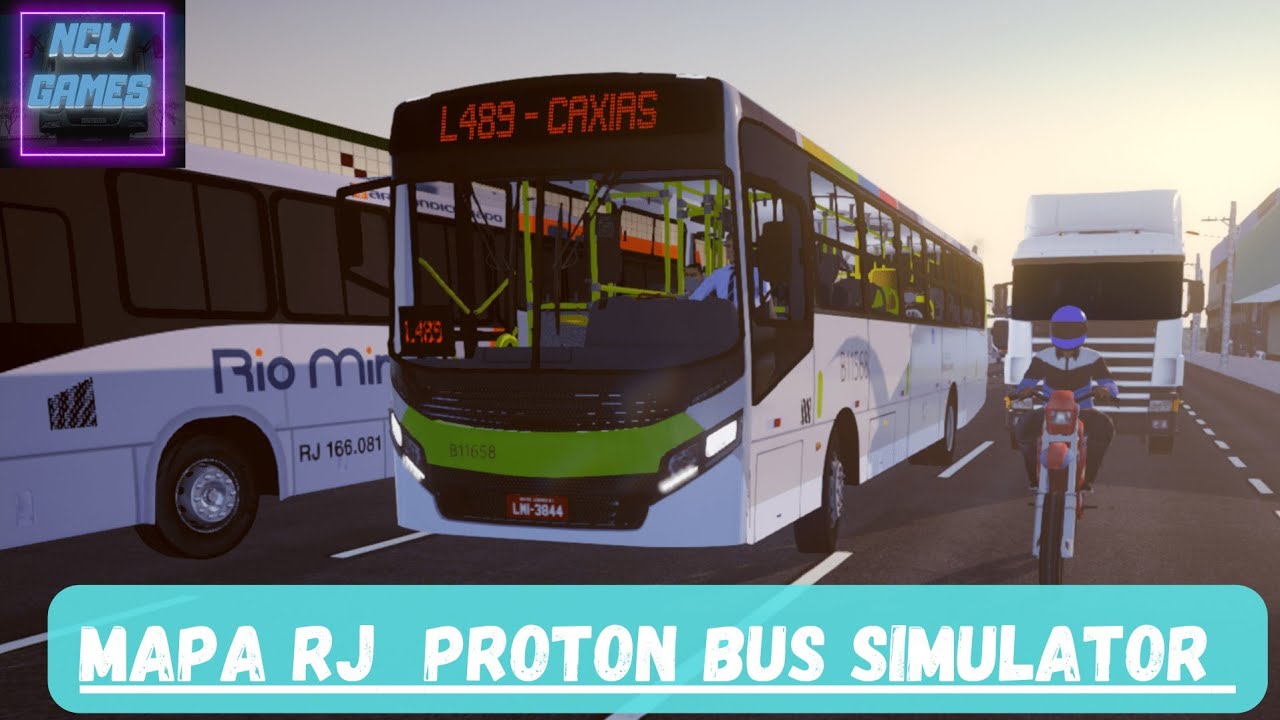 Mapa Rio de Janeiro Proton Bus Simulator | Zona norte do Rio e Caxias ...