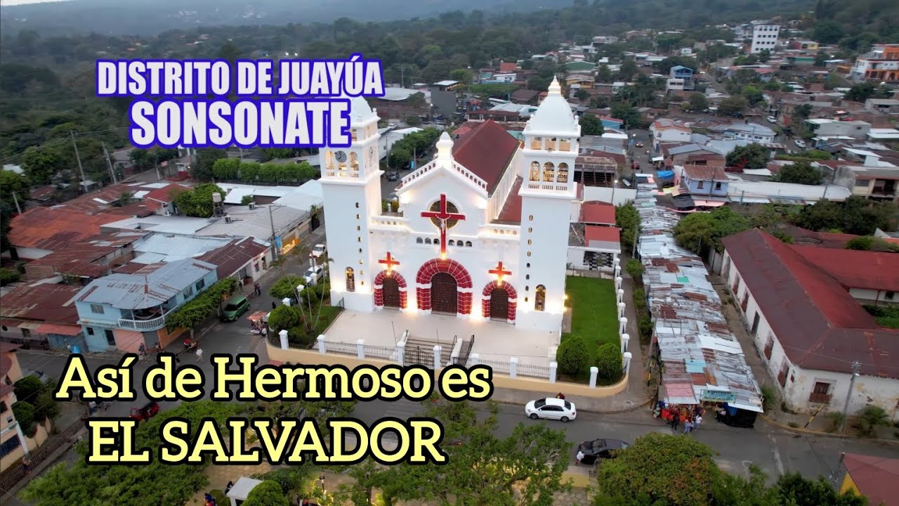 Así de Hermoso Es El SALVADOR. Distrito Juayúa en Sonsonate, Pueblos ...