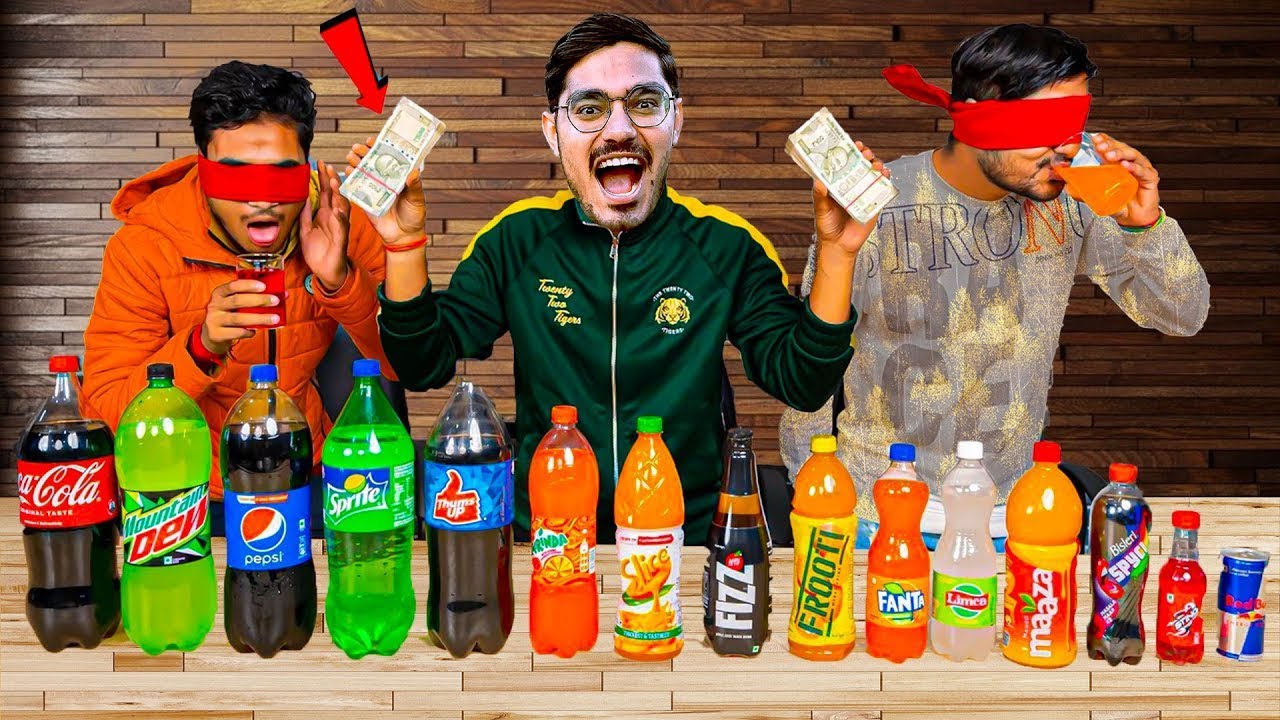 ₹1,00,000 Guess the Cold Drink Game कोल्ड ड्रिंक पहचानो और जीतो बड़ा ...