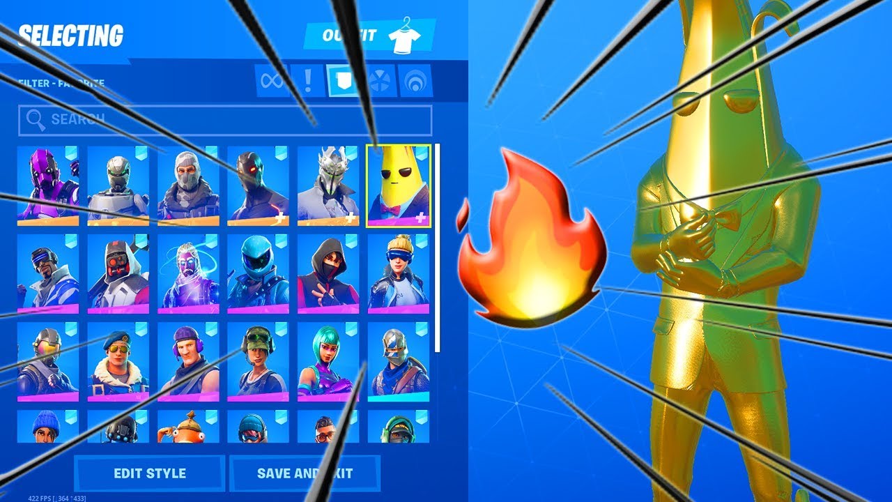 My 2020 Fortnite Locker. (All EXCLUSIVES, & FLOSS) - YouTube