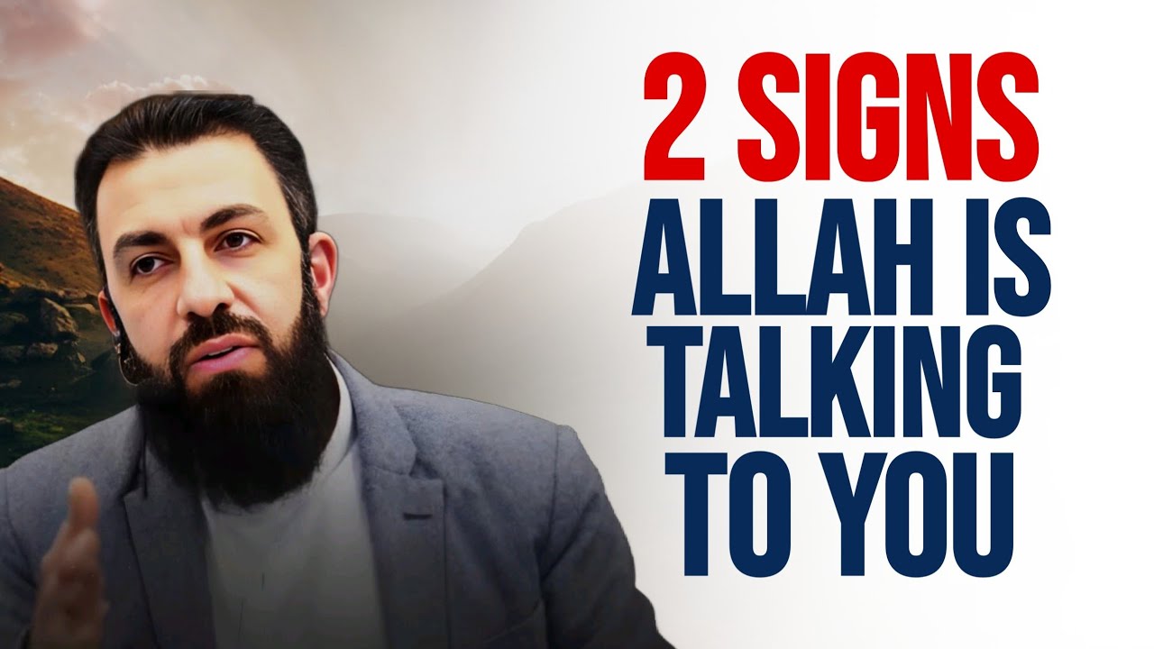 2 SIGNS ALLAH IS TALKING TO YOU | ARE YOU LISTENING? Sh Belal Assad ...