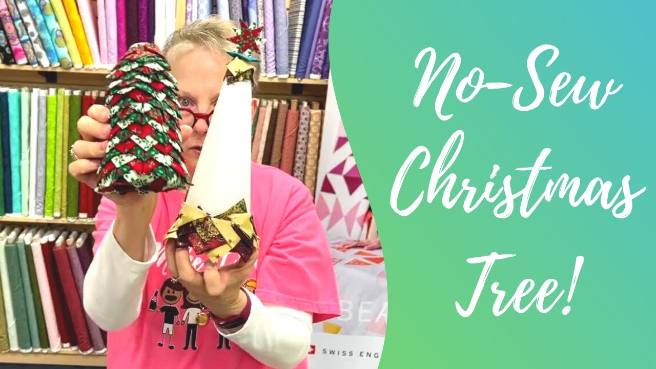 (FASTEST & EASIEST) No Sew Quilted Christmas Tree for Any Skill Level ...