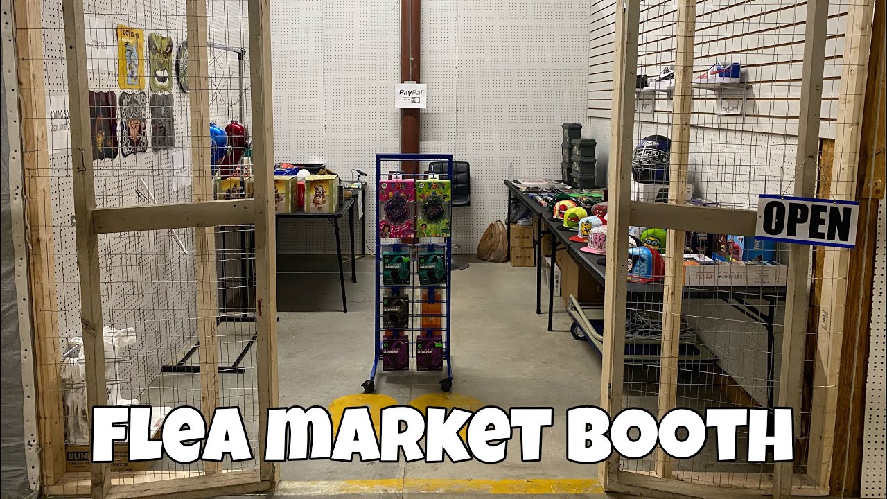 Flea Market Setup - YouTube