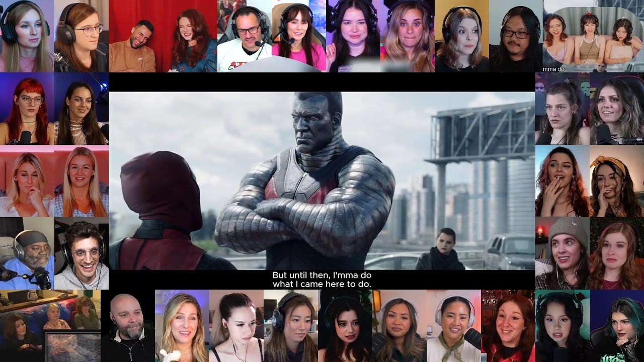 Deadpool Meets Negasonic Teenage Warhead - Deadpool (2016) - Reaction ...