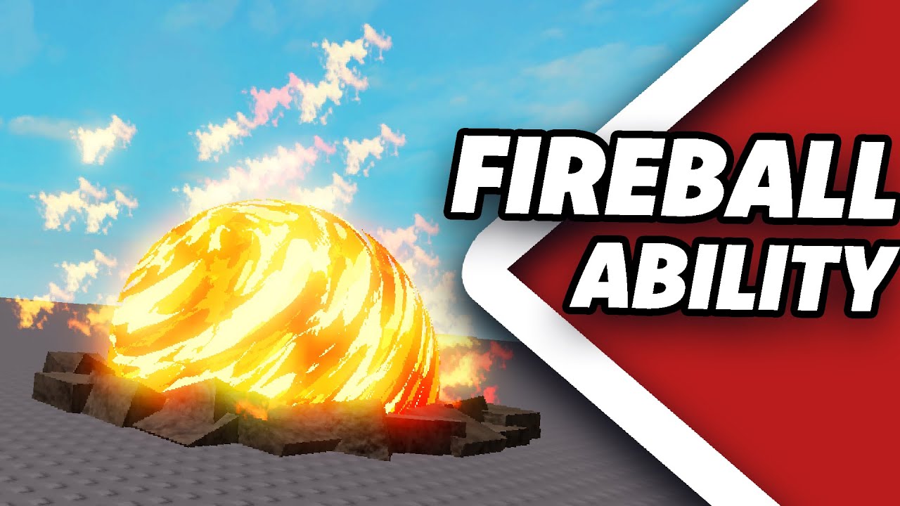[2023] Roblox Studio How to make a Fire Ball Ability - YouTube