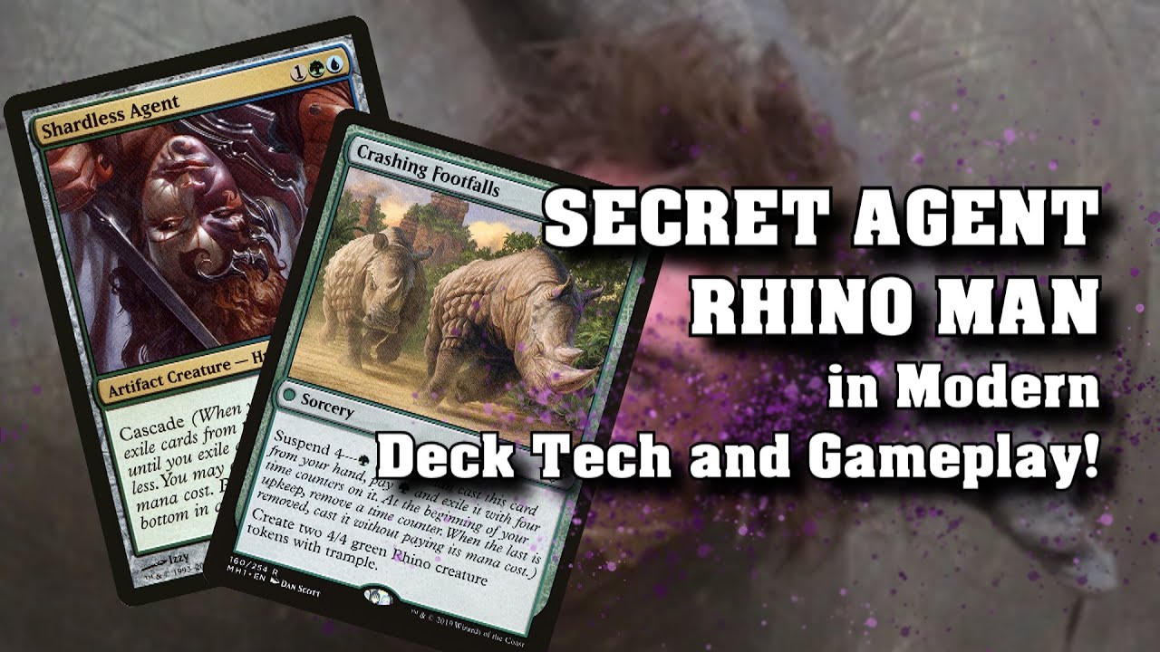 Secret Agent Rhino Man - Shardless Agent Has Got The Horn in Modern ...