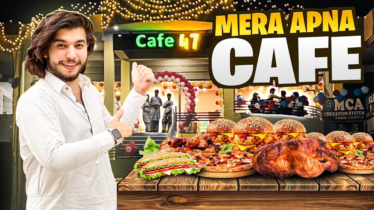 MERA APNA CAFE! | Cafe Tour Vlog 😍 - YouTube