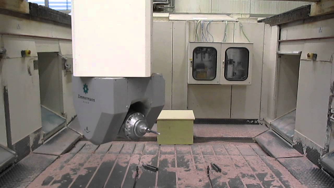 CNC Portalfräsmaschine Zimmermann FZ40, 5-Achs, Styrotec ...