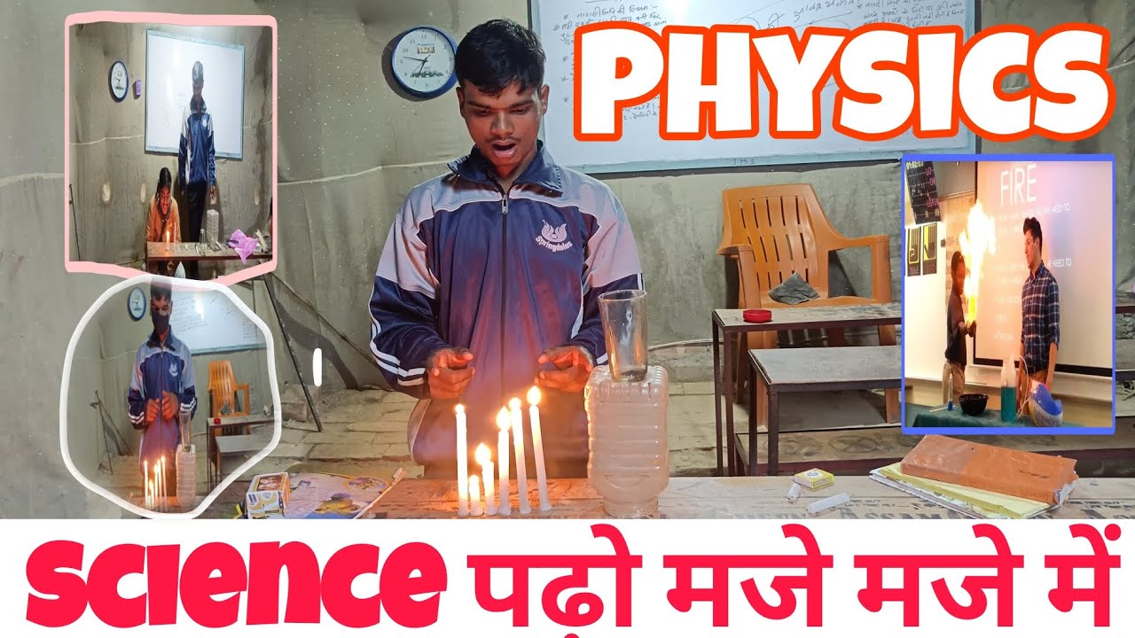 Learn Science Easily - Experiment with Candle - YouTube