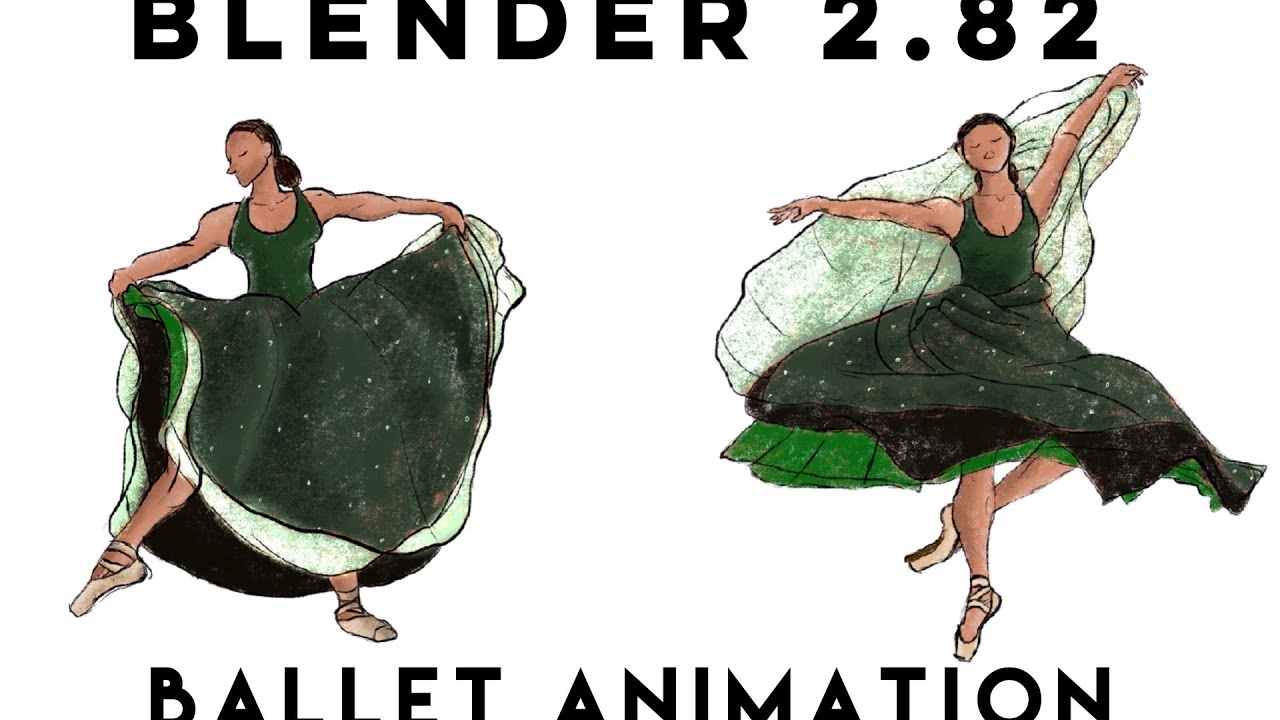 Ballet Animation || Blender 2.82 Timelapse - YouTube