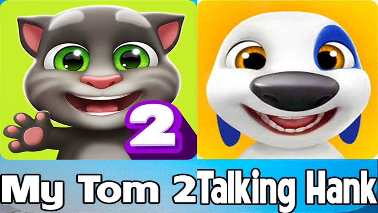 My Talking Tom 2, Spooky Train Tom, My Talking Hank, Clean The Ocean ...