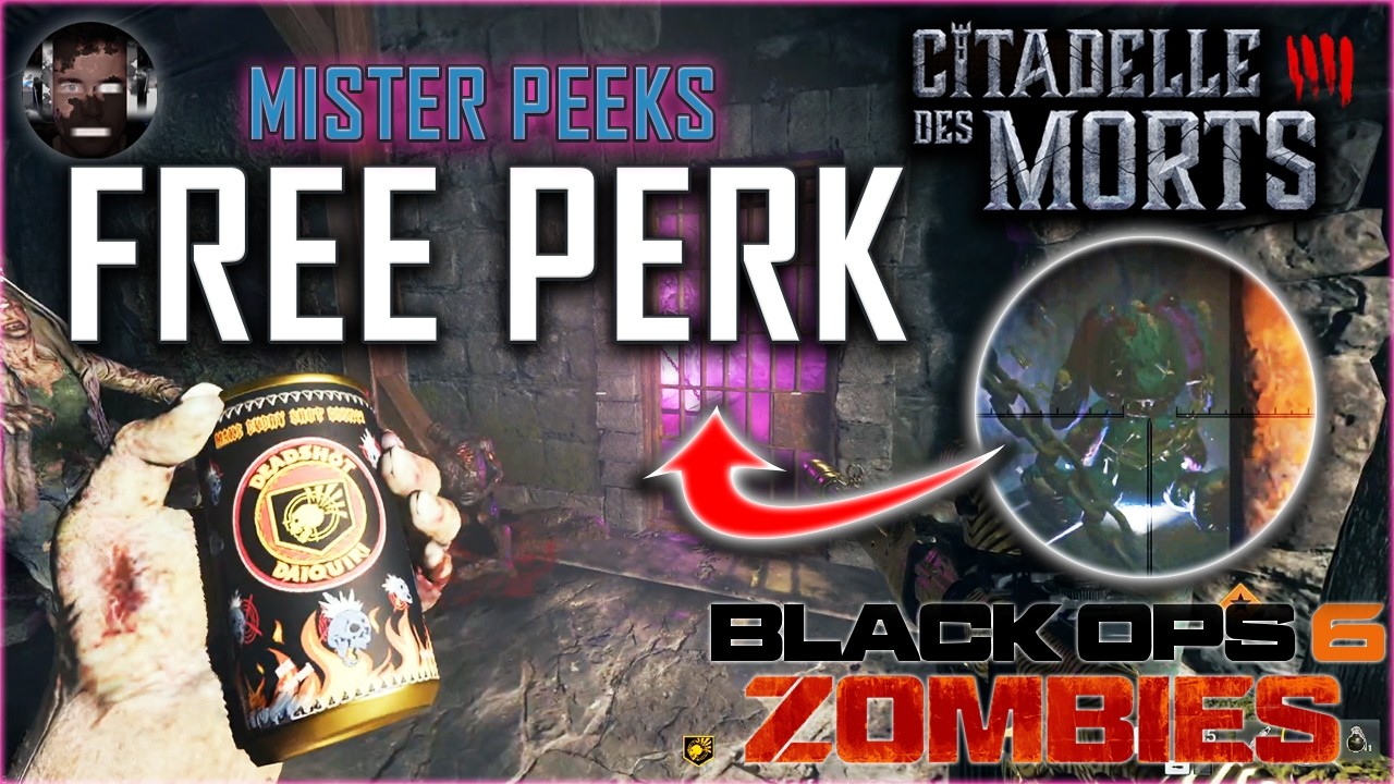 Citadelle Des Morts - Mister Peeks Free Perk Easter Egg - YouTube