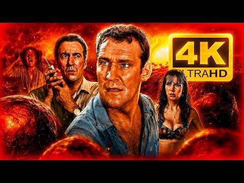 🎬 Night of the Big Heat (1967) 4K | Christopher Lee & Peter Cushing 👽🔥 | Alien Invasion Terror