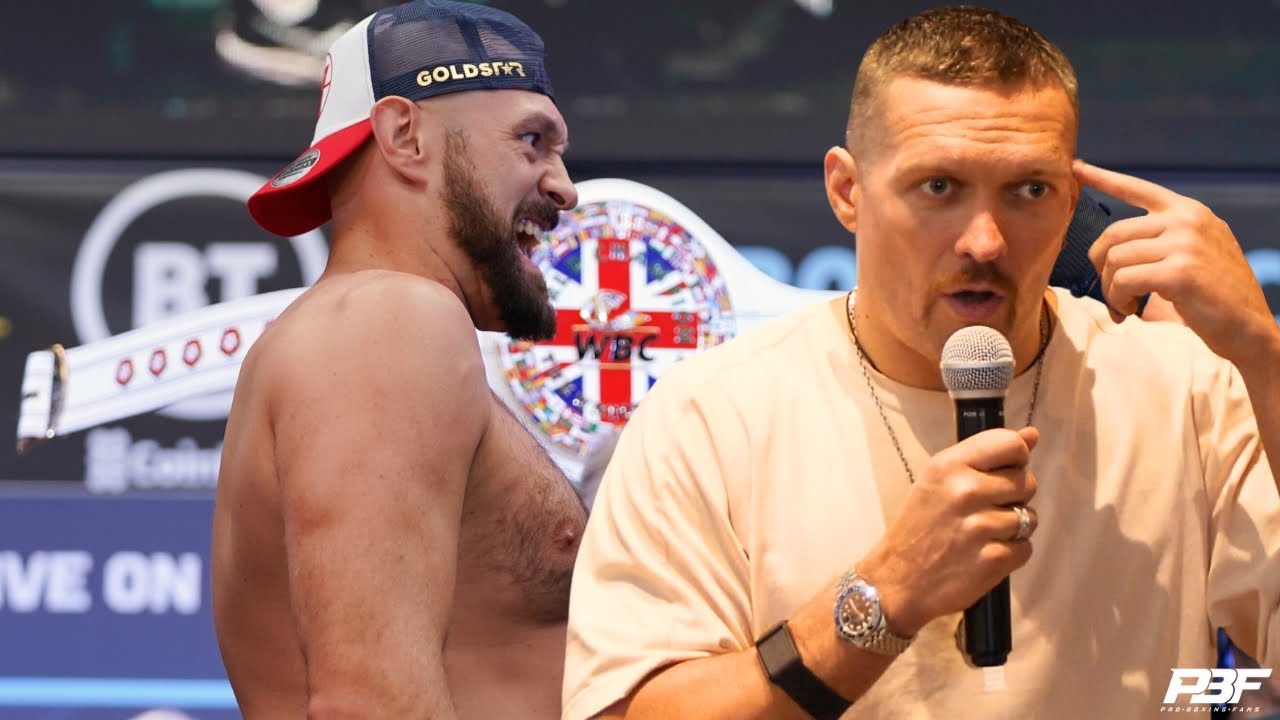 "PLEASE GO TO WORK" - OLEKSANDR USYK REVEALS INCREDIBLE STORY FROM CHAT ...