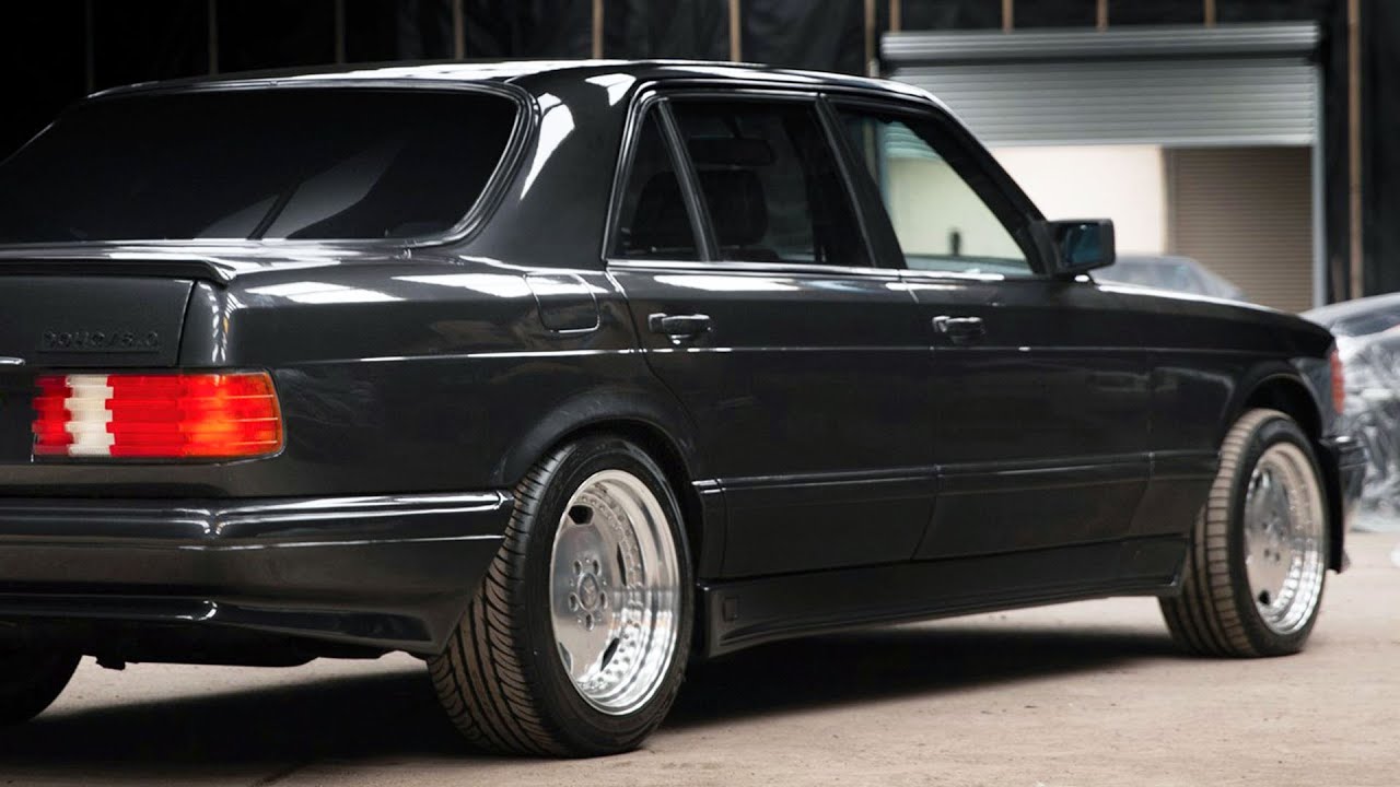 w126 Mercedes-Benz 560 SEL 6.0 AMG powerful S-class 1991 - YouTube