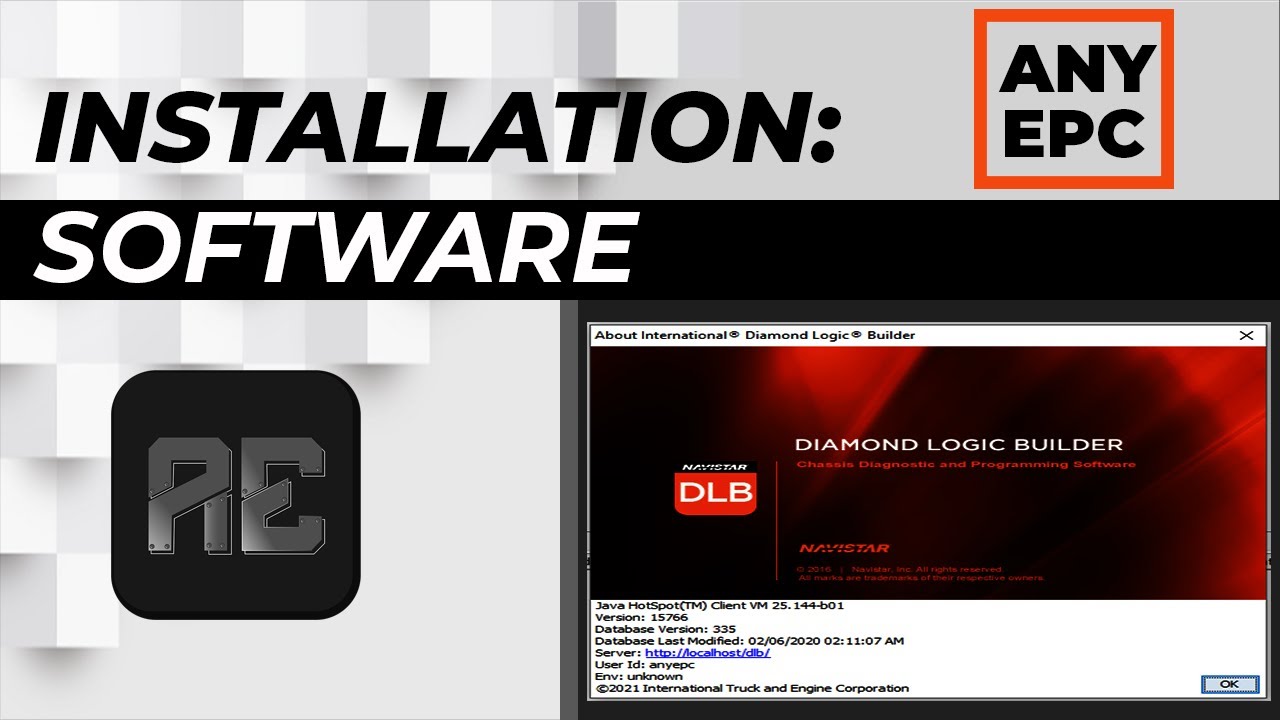 INTERNATIONAL DIAMOND LOGIC BUILDER 2020 | INSTALLATION - YouTube