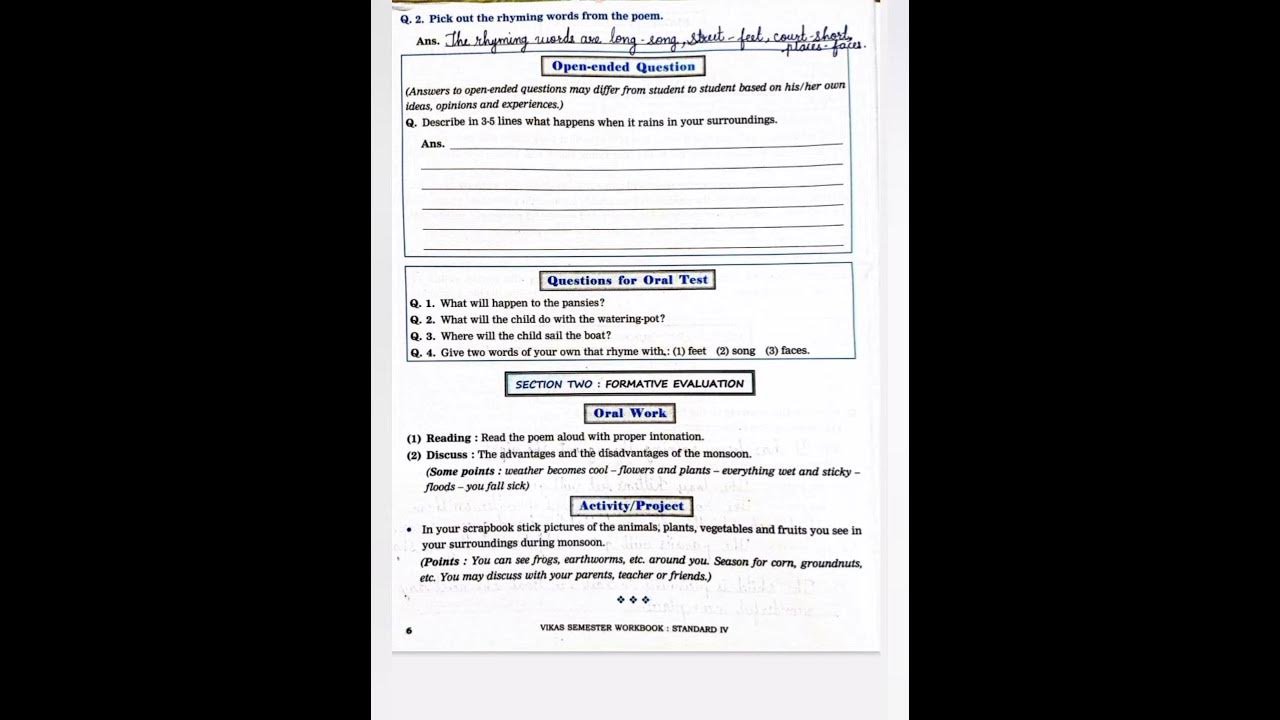 4th Class English Workbook Page No 5 Question Answer Please Like And 4th-class-english-workbook-page-no-5-question-answer-please-like-and