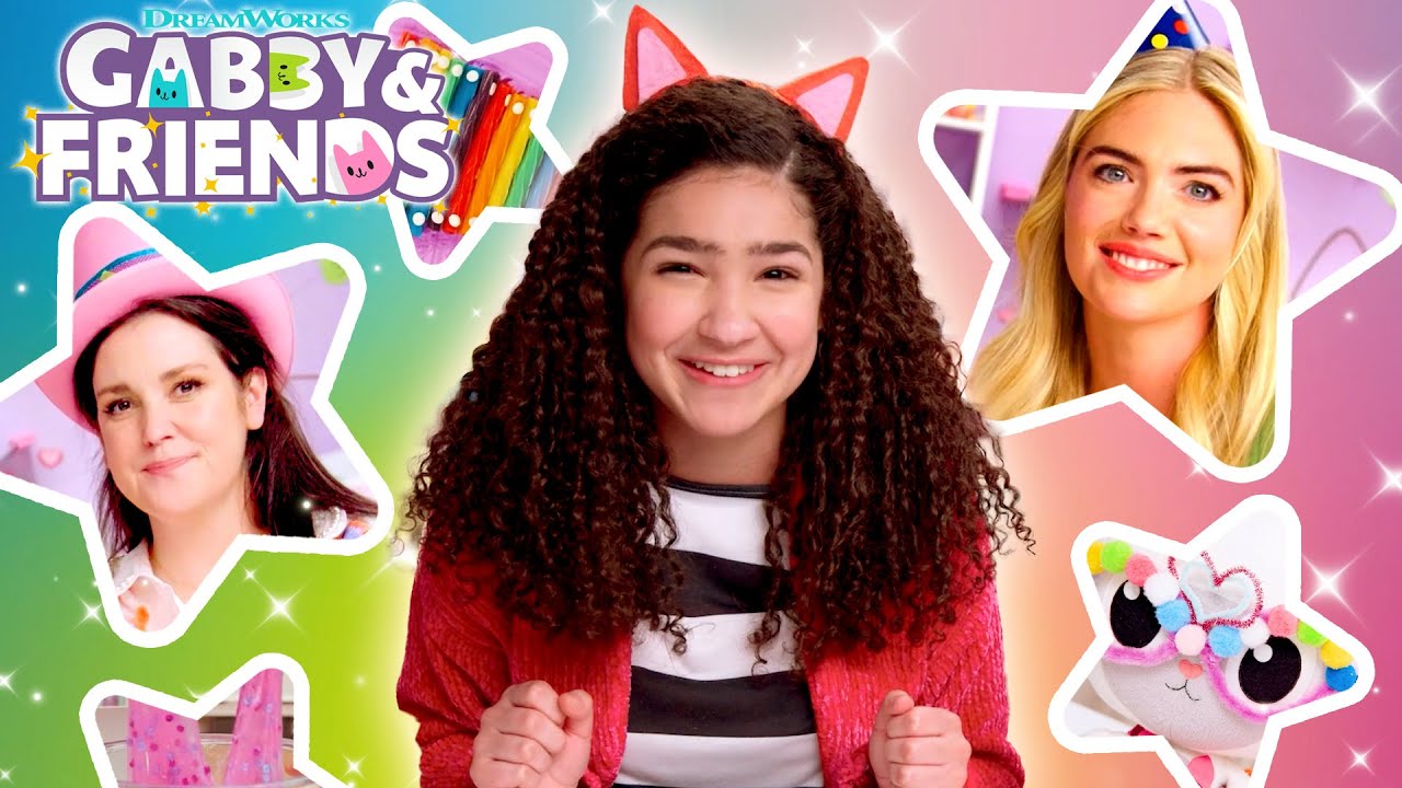 Gabby & Friends Marathon! 😸 Crafts & Games with Celeb Guests ⭐️ - YouTube