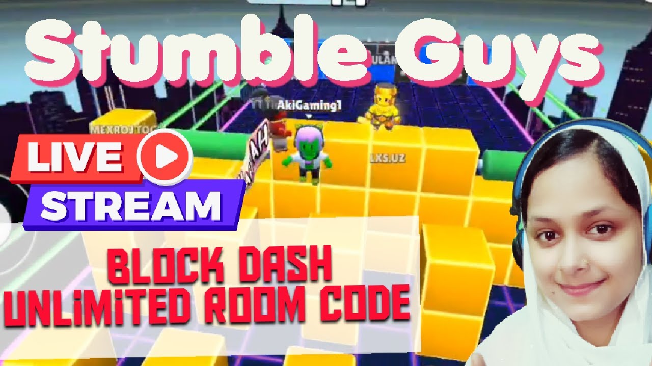 Stumble Guys Live Stream : Unlimited Code #LiveStumbleGuys #StumbleGuys ...