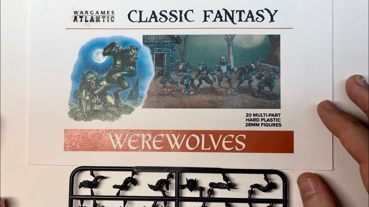 Let’s Look at Wargames Atlantic Werewolves | Plastic Miniature Review ...