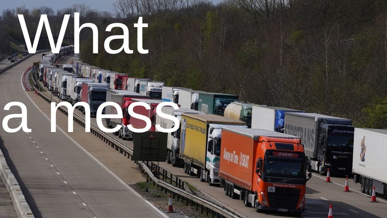 Brexit. Disaster charity brought in to help the Lorry drivers stuck in ...